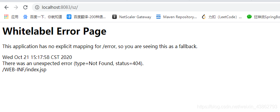 、唐城：springboot项目访问web Inf下的jsp页面 【iis7站长之家】