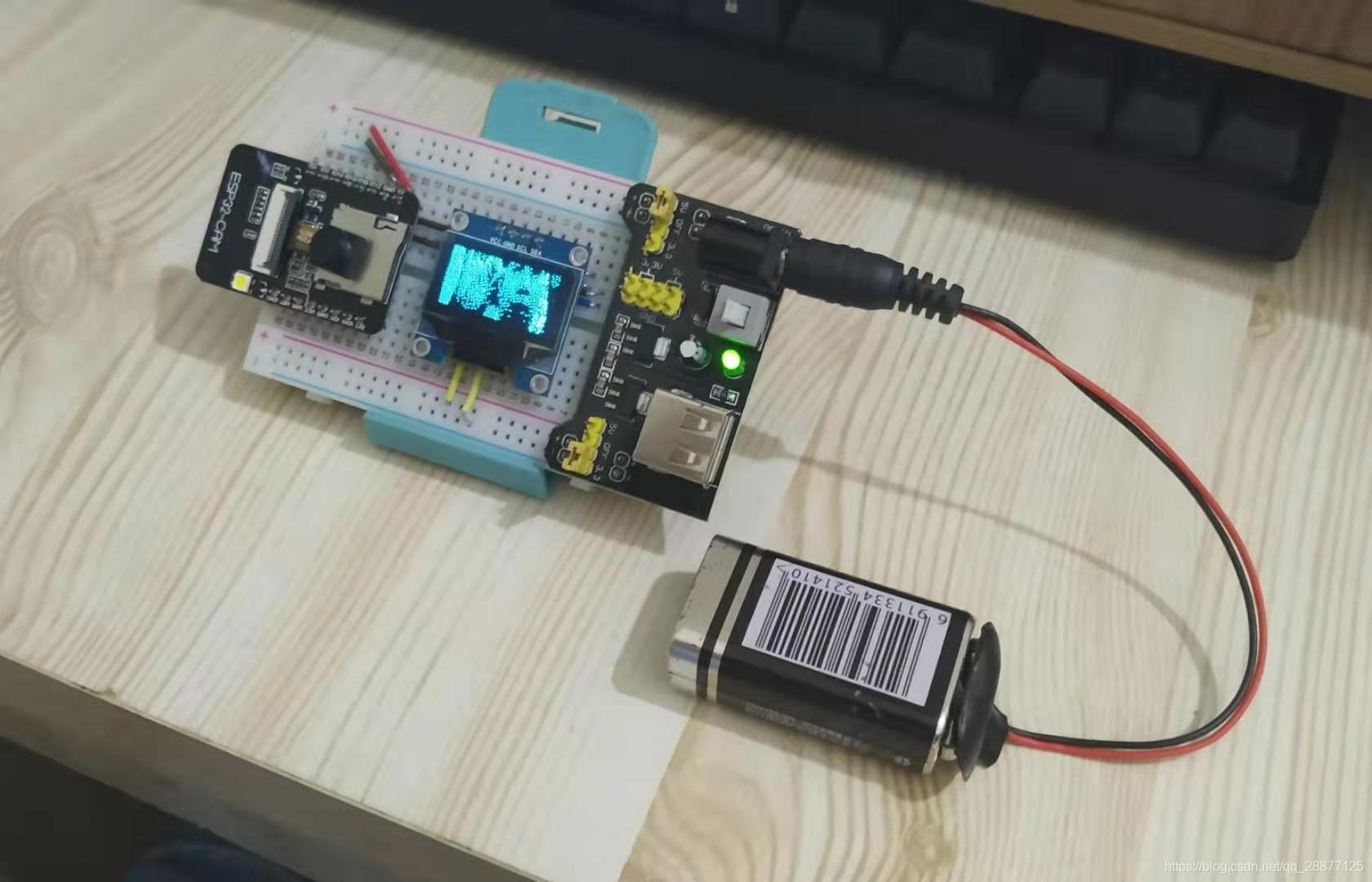 似水流年：esp32 Cam获取的图像显示在oled上面 【iis7站长之家】